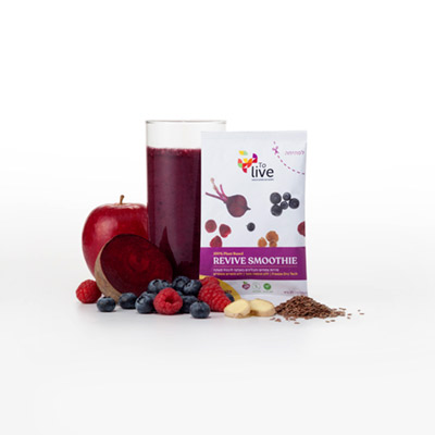 ערך תזונתי של REVIVE SMOOTHIE - פירות צמחים ותבלינים באבקה להכנת משקה ...